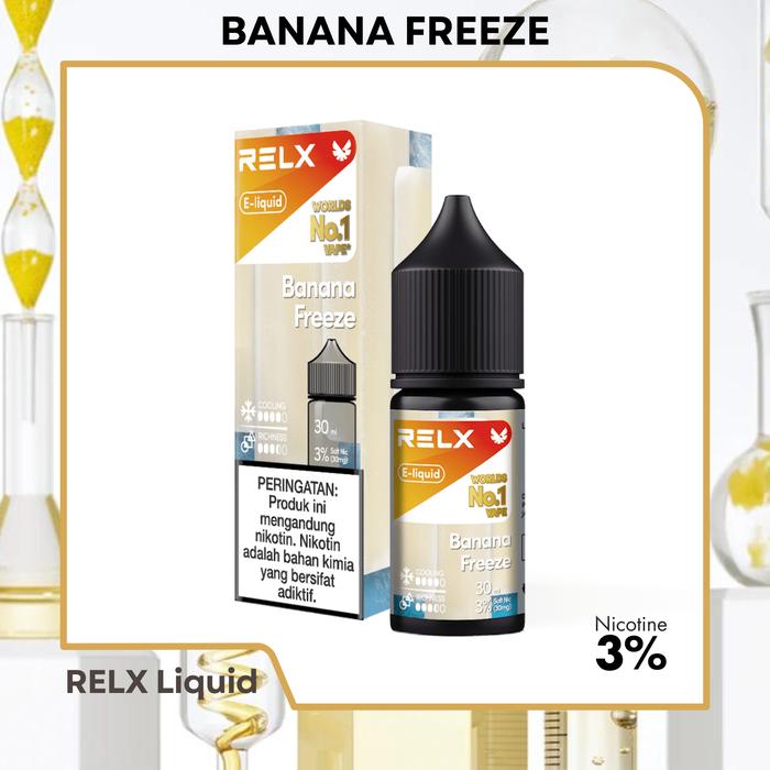 Jual RELX ELiquid 30ml - Banana Freeze - Jakarta Timur - RELX OFFICIAL ...