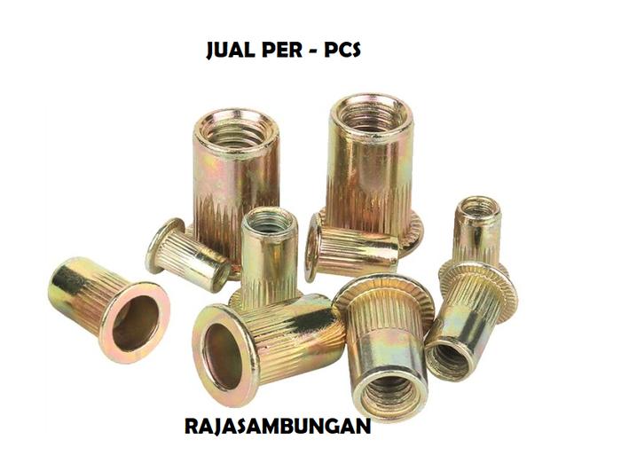 Jual Mur Paku Keling m 8 x 16 mm Blind Rivet Tanam Mur Bibir Mur ...