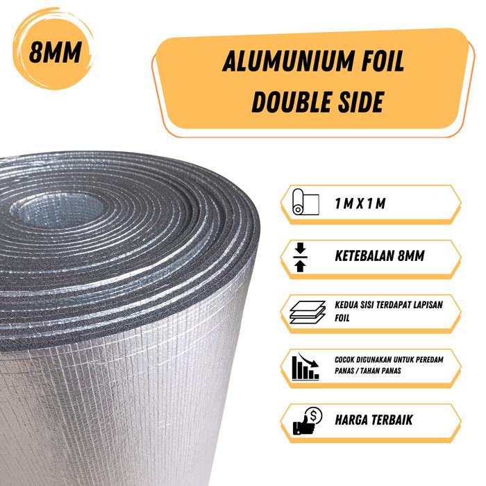 Promo Aluminium Foil Atap, Peredam Panas Atap, Foam Insulation 8mm ...