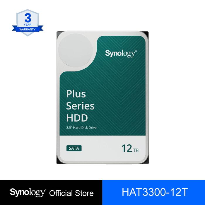Promo Synology HAT3310-12T 3.5 Inch SATA Harddisk Plus Series NAS Cicil ...