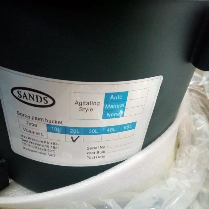 Jual Alat Aduk Cat Kapasitas 20 Liter dengan Media Mesin Compressor ...