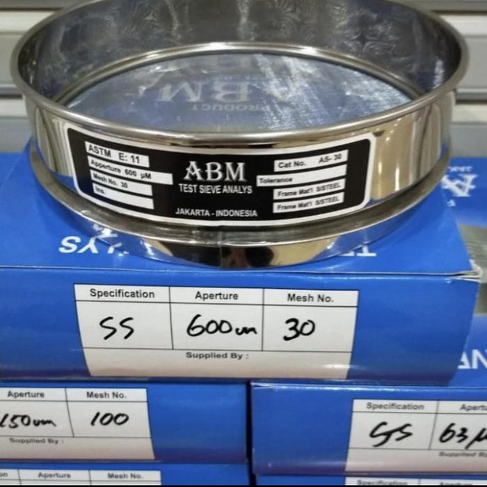 Jual Test Sieve Mesh 30 ABM - Jakarta Barat - Aladin Lab | Tokopedia