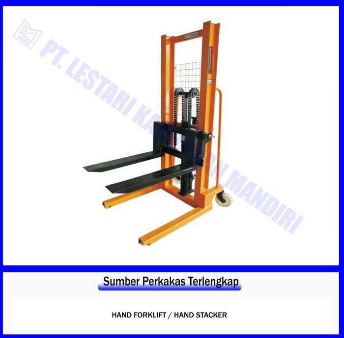 Jual Hand Forklift / Hand Stacker Ukuran 1T Merk Ex Taiwan - Jakarta ...