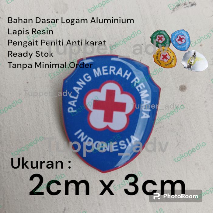 Jual Pin Bros PMR Perisai Resin - Pin Aksesoris Palang Merah Remaja ...