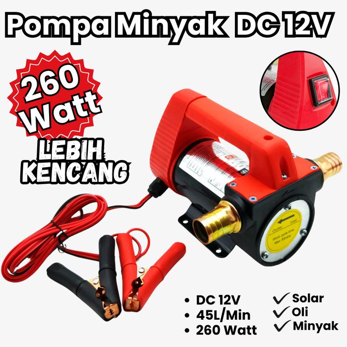 Jual Pompa Minyak Solar Diesel Sedot Minyak Elektrik Transfer Pump Dc ...