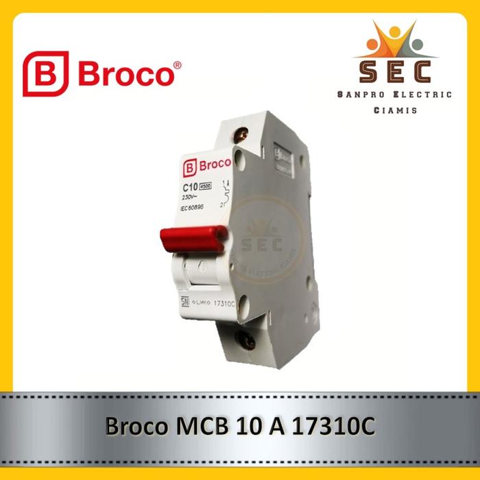 Jual MCB / Sekring / Sikring Broco 10A ( 10 Ampere ) C10 - Kab.Ciamis ...