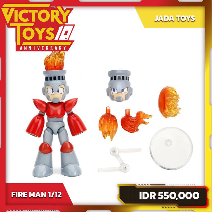 Promo MEGA MAN FIRE MAN 1/12 By Jada Toys Cicil 0% 3x - Jakarta Barat ...