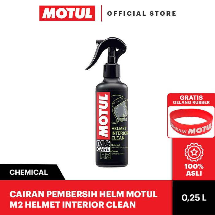 Promo Cairan Pembersih Helm MOTUL M2 Helmet Interior Clean 0.25L ...