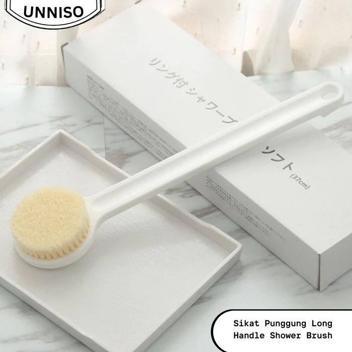 Promo sikat punggung long handle / sikat mandi bulu lembut / sikat ...