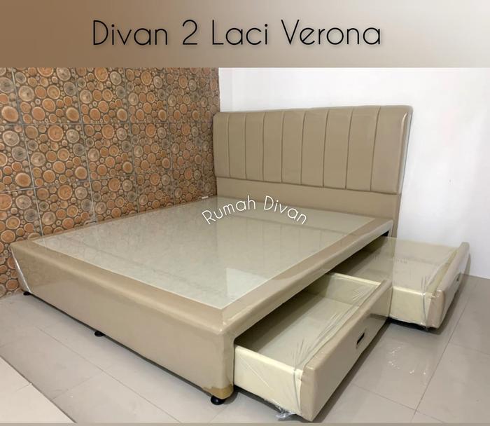 Jual Divan Dipan Tempat Tidur by RUMAH DIVAN 2 Laci Besar UK.180X200 ...