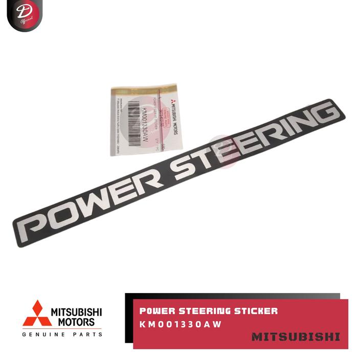 Jual Sticker Stiker Power Steering Mitsubishi L300 Bensin KM001330AW ...