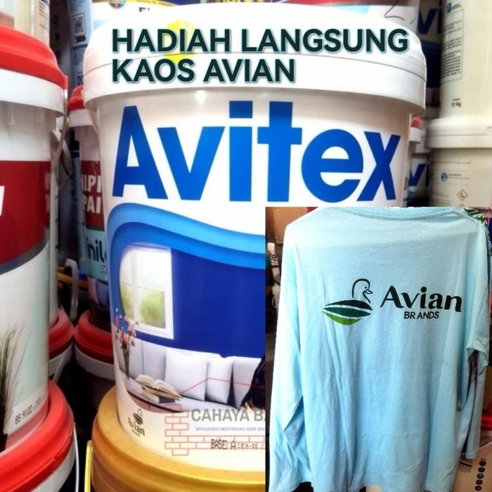 Jual AVITEX TINTING Warna & Ready Mix Cat Tembok Plafon 25Kg 25 Kg Pail ...