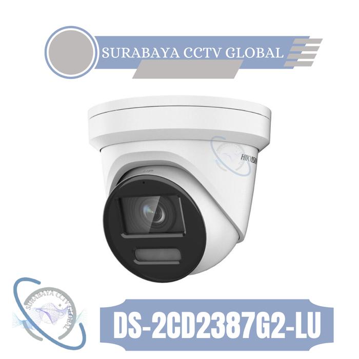 Jual HIKVISION CCTV 8MP DS-2CD2387G2-LU ColorVu Fixed Turret Network Camera - Kota Surabaya ...