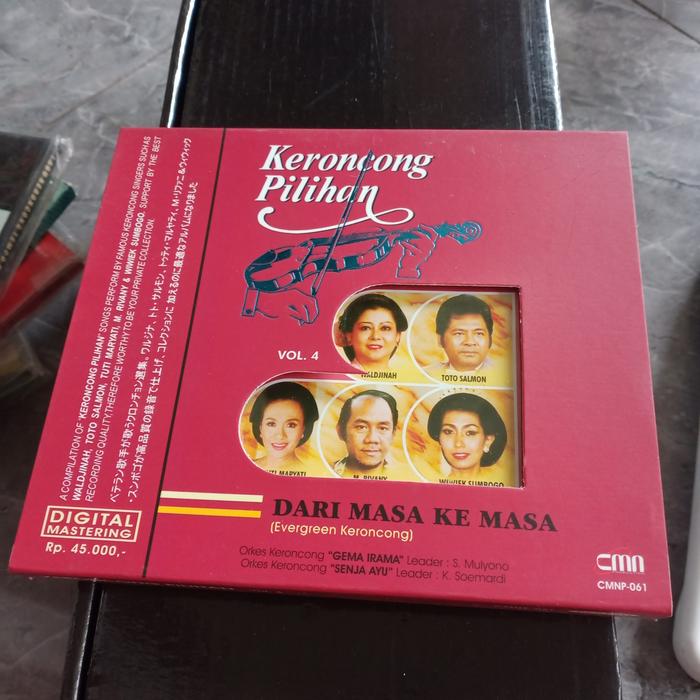 Jual KERONCONG PILIHAN DARI MASA KE MASA-CD ORIGINAL - Kota Tangerang Selatan - Toko Buku Guru ...