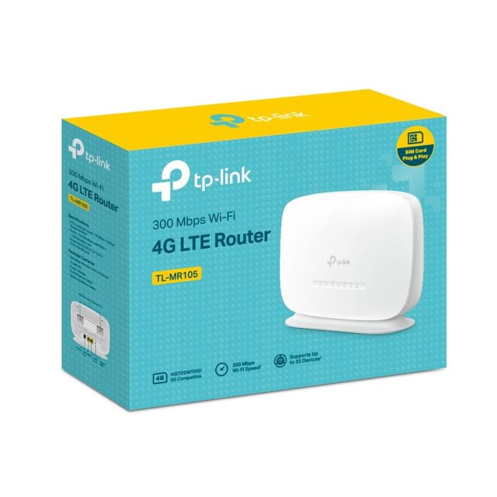 Jual TPLINK SIM CARD GSM 3G/4G ROUTER, TL-MR6400, MR6400 - *MR105 ...