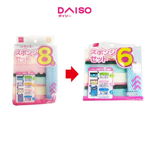 Jual Daiso Sponge Variety Pack -6PCS.- - Kota Bandung - DAISO JAPAN ...