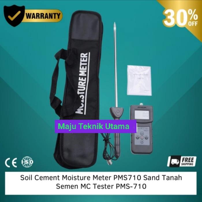 Jual Soil Cement Moisture Meter PMS710 Sand Tanah Semen MC Tester PMS ...