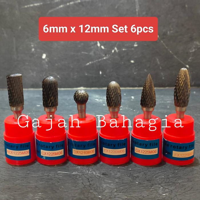 Jual Mata bor cun Mata tuner set 6mm x 12mm Mata bor cuner ukir grafir ...
