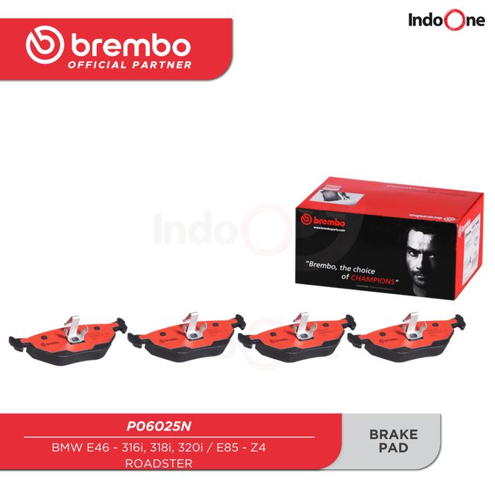 Promo Kampas Rem BREMBO BMW E46 (R) - P06025N Cicil 0% 3x - Jakarta ...