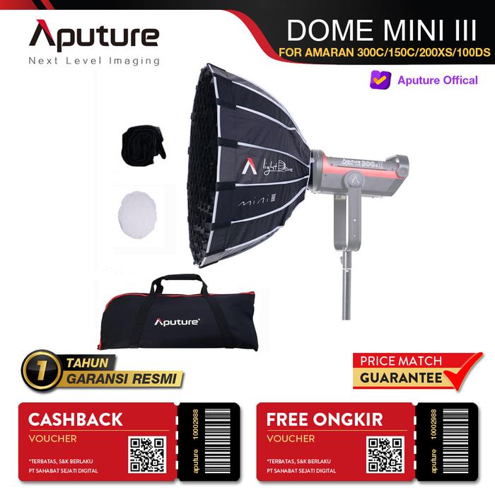 Jual Aputure Light Dome Mini III Deep Octagon Bowens Mount - Jakarta ...