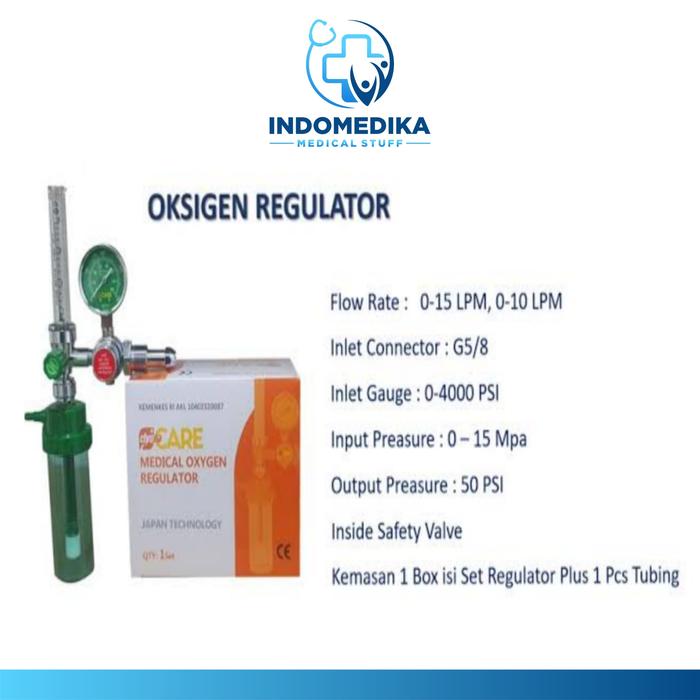 Promo Regulator oksigen Chrona Care / Regulator tabung oksigen ...