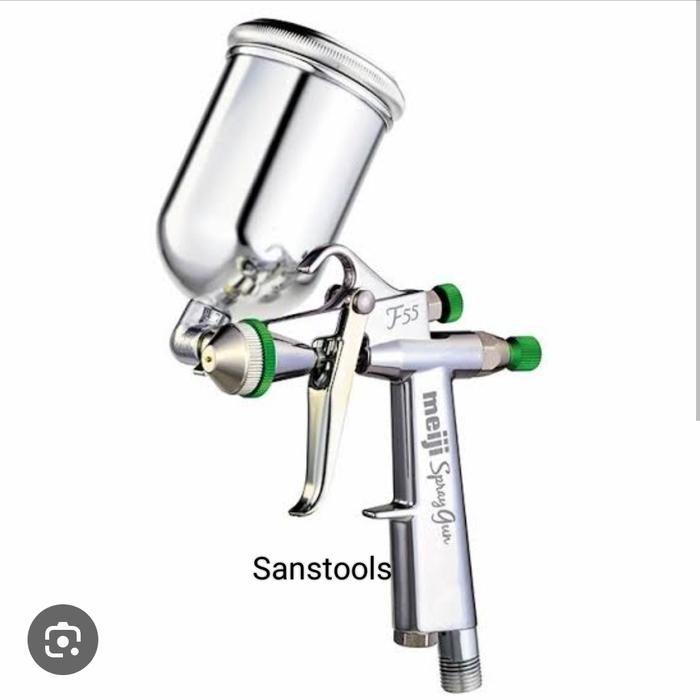 Jual Spray gun Meiji F55-G05R / spraygun F-55 Round Nozzle Original ...