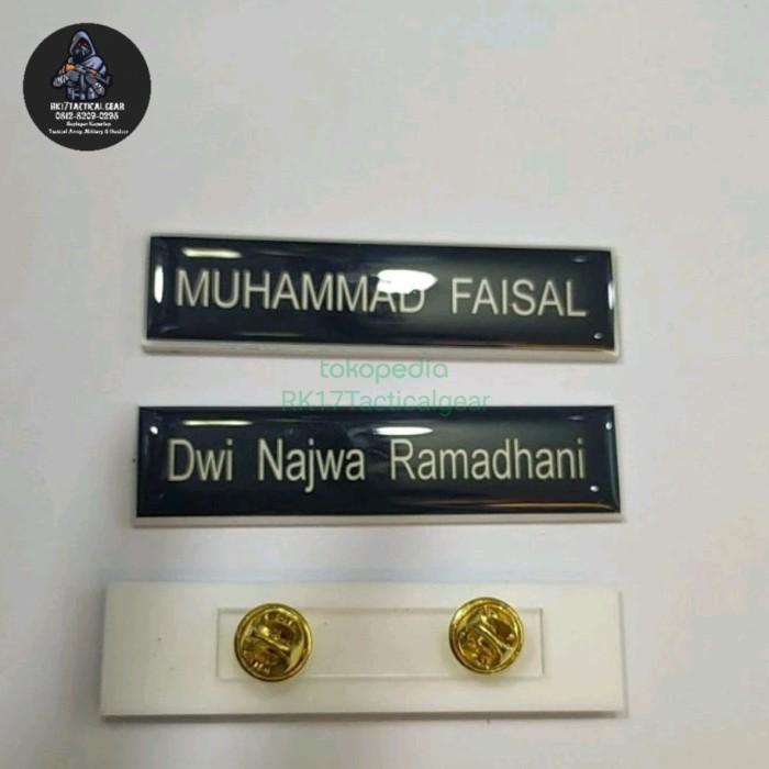 Jual Name tag / Papan nama / Nama Dada Peniti/Magnet/Paku Akrilik ...