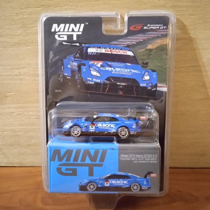Jual MINIGT 636 NISSAN GT-R NISMO GT500 #12 "CALSONIC IMPUL GT-R" MINI ...