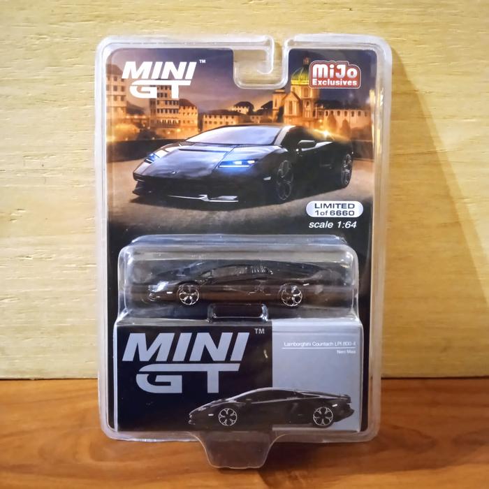 Jual MINIGT 607 LAMBORGHINI COUNTACH LPI 800-4 NERO MAIA BLISTER MINI ...