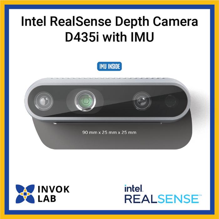 Promo Intel RealSense Depth Camera D435i with IMU - Jakarta Barat - Invok Lab | Tokopedia