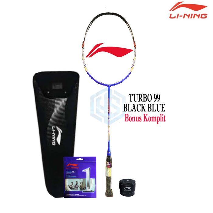 Jual Raket Lining Turbo 99 Raket Badminton Lining Turbo 99 - BLUE BLACK ...