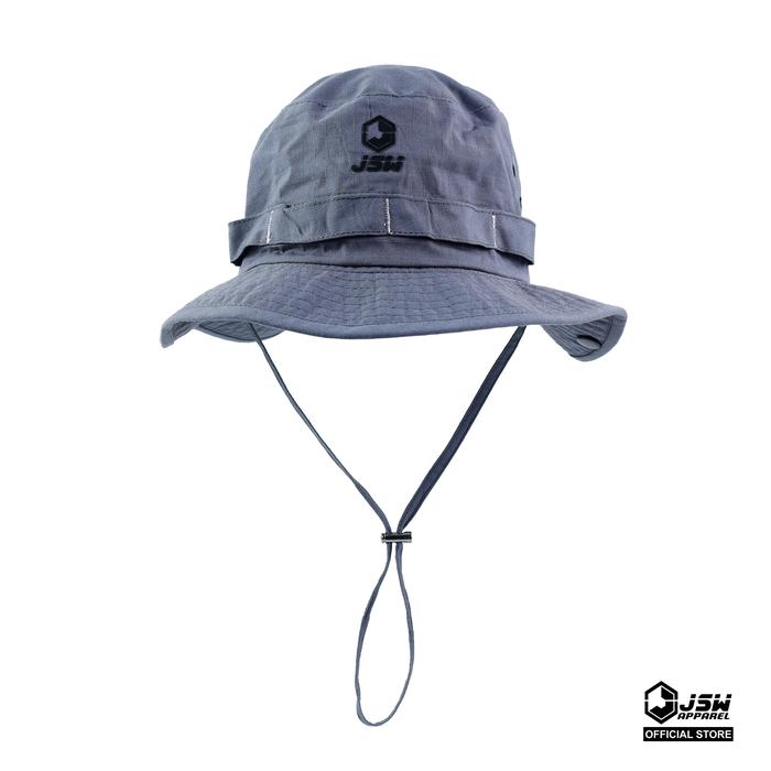 Jual TOPI RIMBA / TOPI GUNUNG / TOPI LAPANGAN GREY - JSW APPAREL - Kota ...
