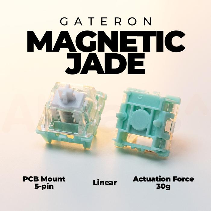 Jual GATERON Magnetic Jade Linear Switch 30g PCB Mount - Jakarta Utara ...