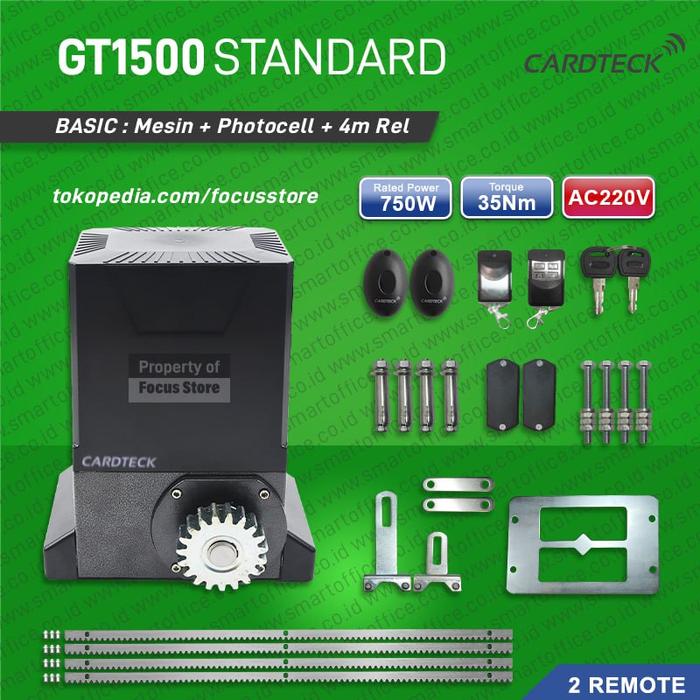 Jual Automatic Sliding Gate 1.5ton Pagar Sliding Otomatis Cardteck ...
