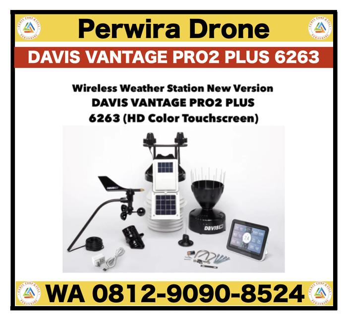 Jual WIRELESS WEATHER STATION / AWS DAVIS VANTAGE PRO2 PLUS 6263 ...
