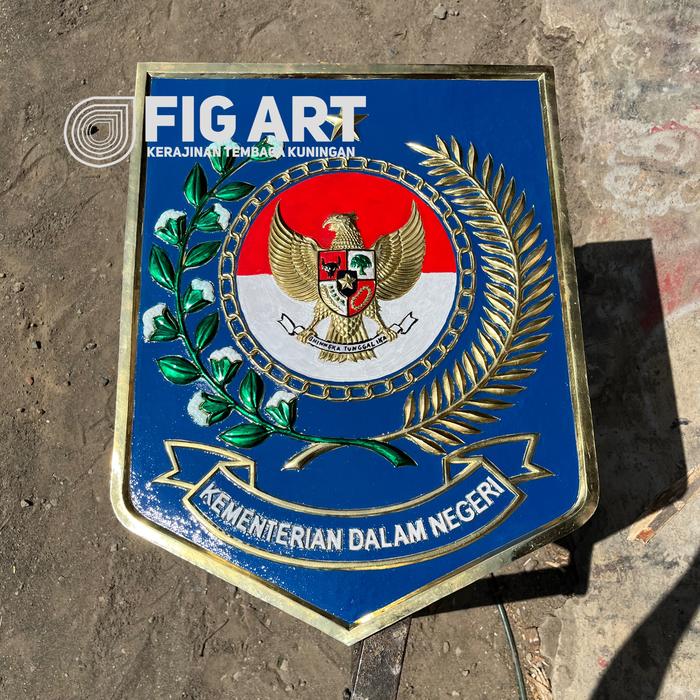 Jual Logo Kementrian Dalam Negeri Finishing Cat - Kab. Boyolali ...