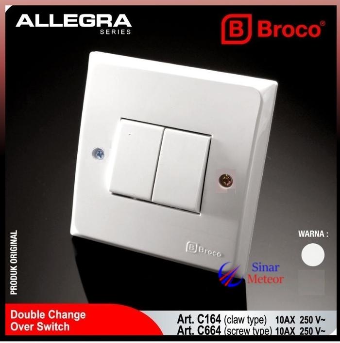 Jual C162 Broco Allegra Saklar Seri Double Switch - Kab. Malang - Sinar ...