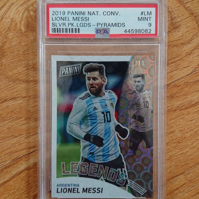 Jual Panini Messi 10/10 Jersey Number World Cup Champion GOAT - Kota ...