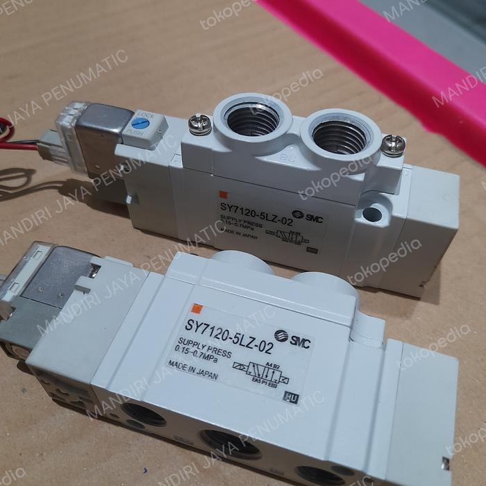 Jual SOLENOID VALVE SMC SY7120-5LZ-02 24VDC - Jakarta Barat - MANDIRI JAYA PENUMATIC | Tokopedia