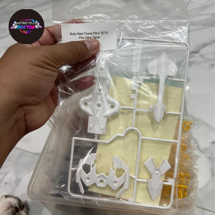 Jual Body Mach Frame 95164 Plus Stiker Decal Original Tamiya - Kota ...