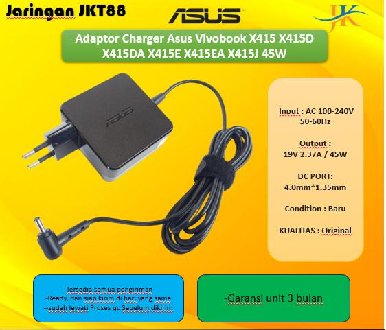 Jual Adaptor Charger Asus Vivobook X415 X415D X415DA X415E X415EA X415J ...