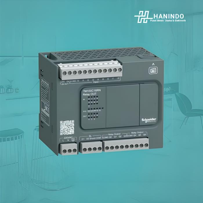 Jual Schneider TM100C16RN Controller M100 9 Inputs 7 Output Relay ...