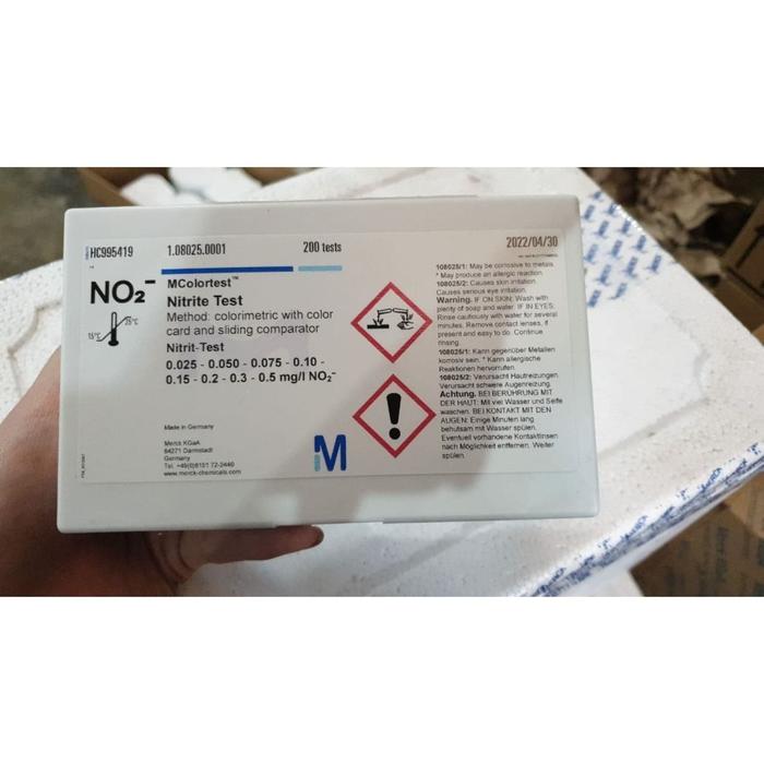 Jual Merck 108025.0001 Nitrite Test Kit 200 test uji nitrit - Jakarta ...