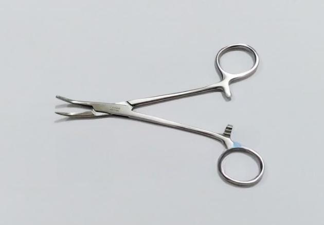Jual Klem arteri, 12,5 Cm, Lengkung Tanpa Gigi (Halstead-Mosquito ...