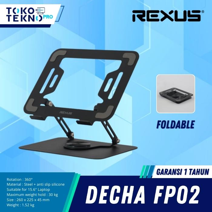 Promo Rexus Decha FP02 / FP-02 Laptop Stand 360 Around - Jakarta Utara ...