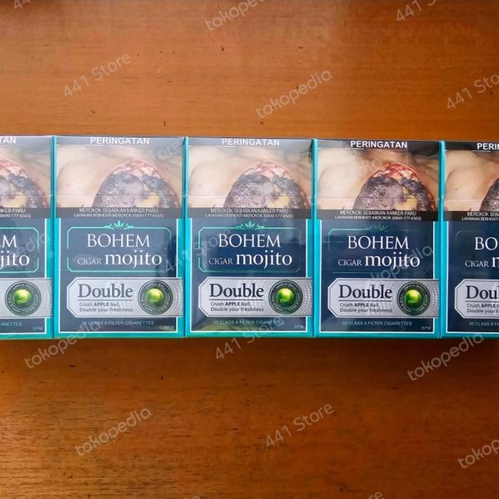 Jual Rokok Bohem Cigar Mojito Double 20 Batang - Kota Bandung - 441 ...