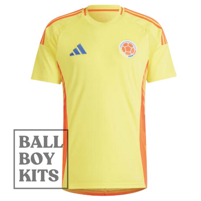 Jual Original Colombia Copa America 2024 Home Kit Stadium Jersey - #7 L ...