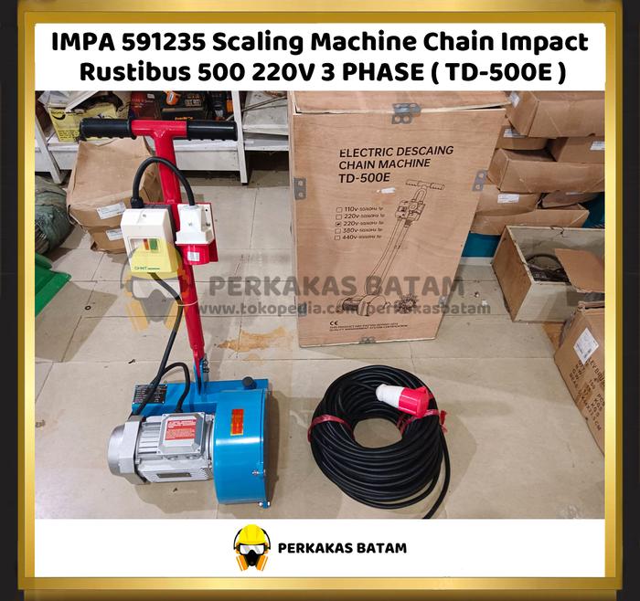Jual IMPA 591235 Scaling Machine Chain Impact Rustibus 500 220V 3 PHASE ...