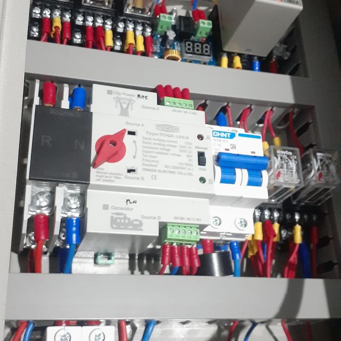 Jual Panel ATS PLN dan PLTS dengan Auto Cut OFF - 20 A, 12 Volt - Kota ...