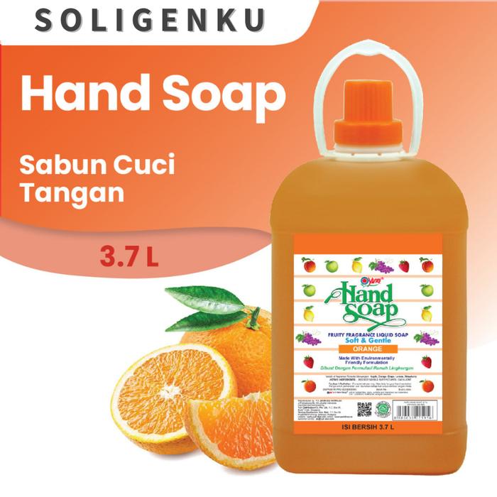 Jual YURI HAND SOAP Jerigen 3.7 Liter Sabun Cair Cuci Tangan Instan ...